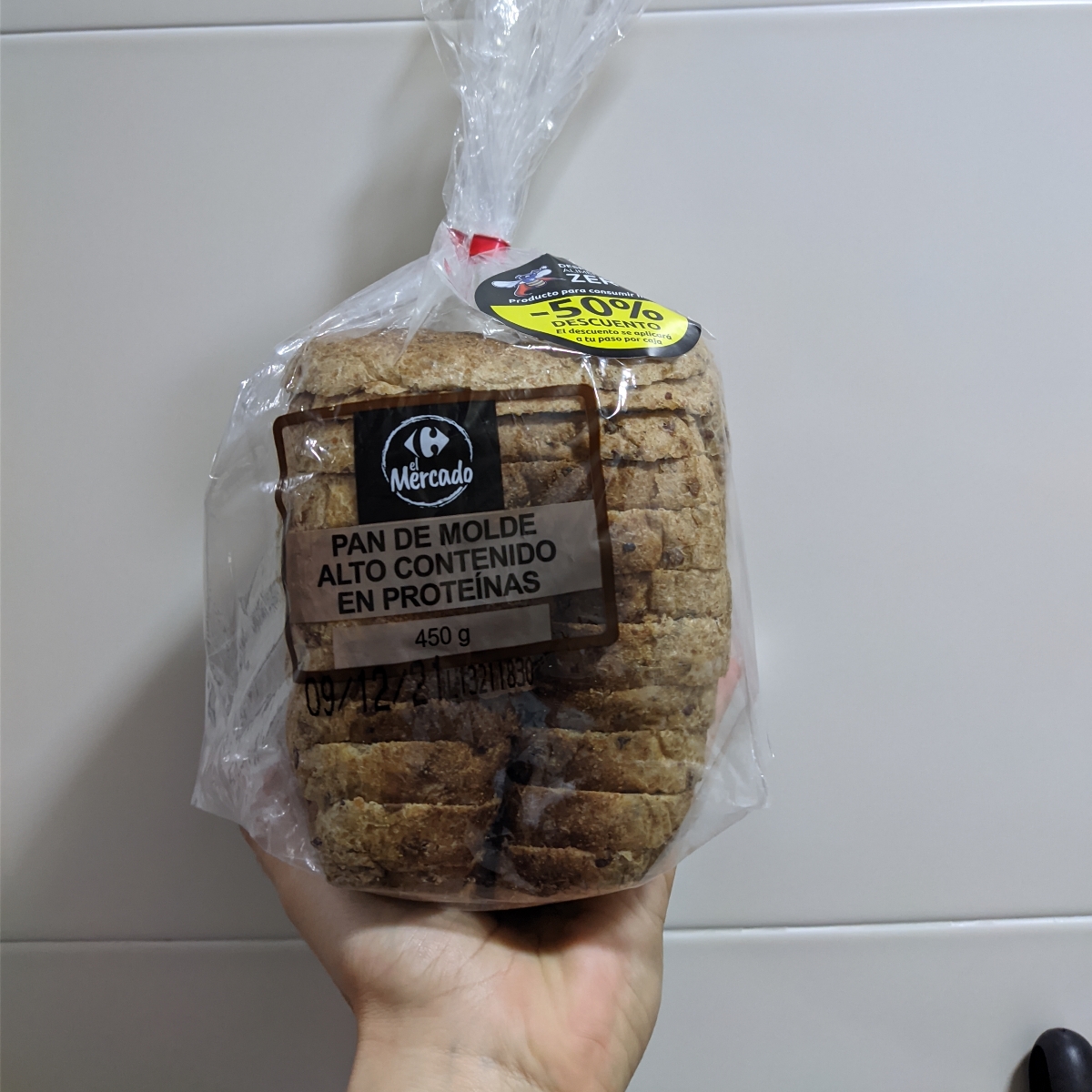 Pan alto en proteínas from Carrefour - Vegan Product Reviews & Ratings ...