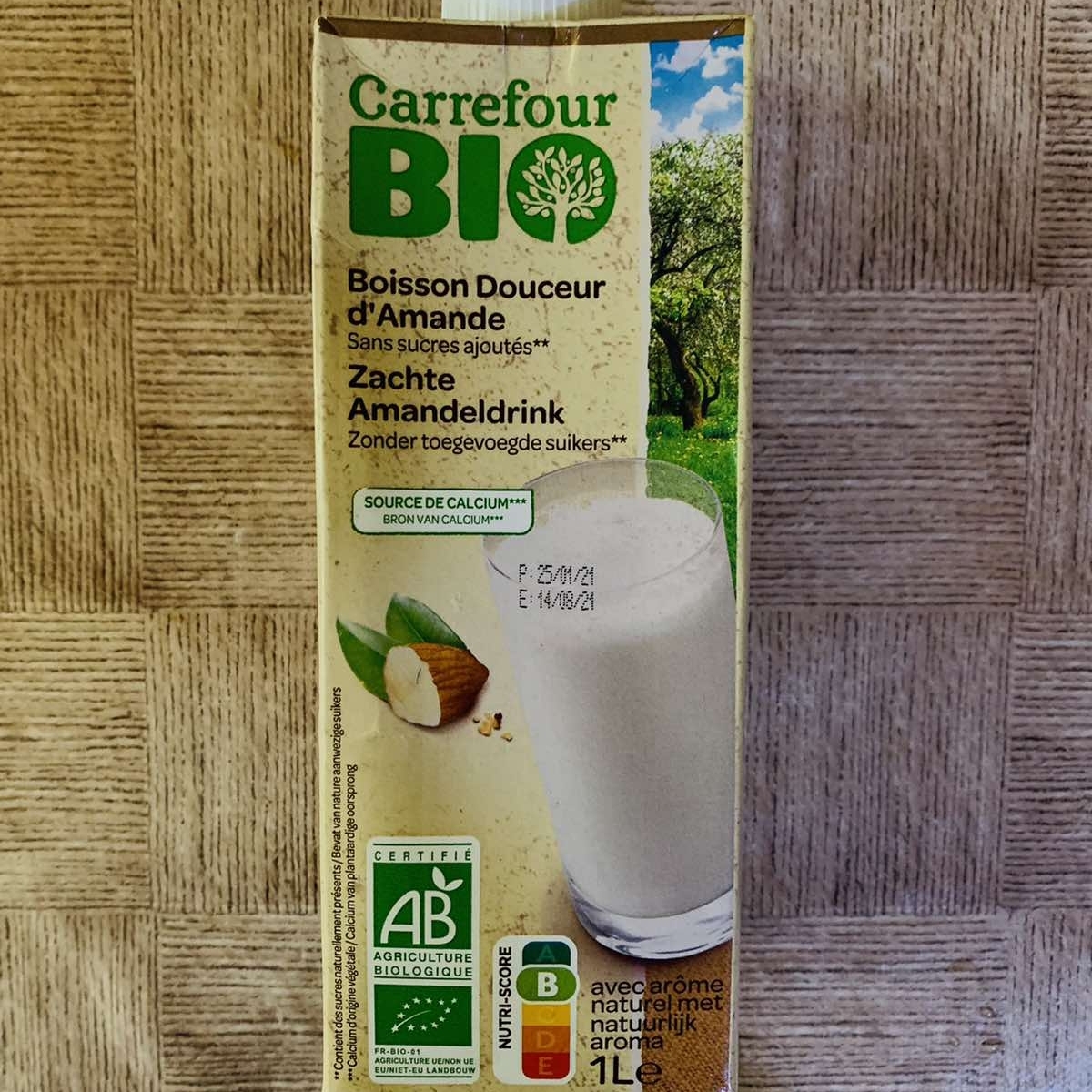 Boisson Douceur d'Amande - Almond Milk from Carrefour - Vegan Product ...