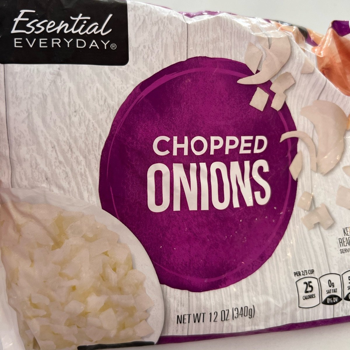 frozen chooped onions from Essential Everyday - Vegan Product Reviews ...