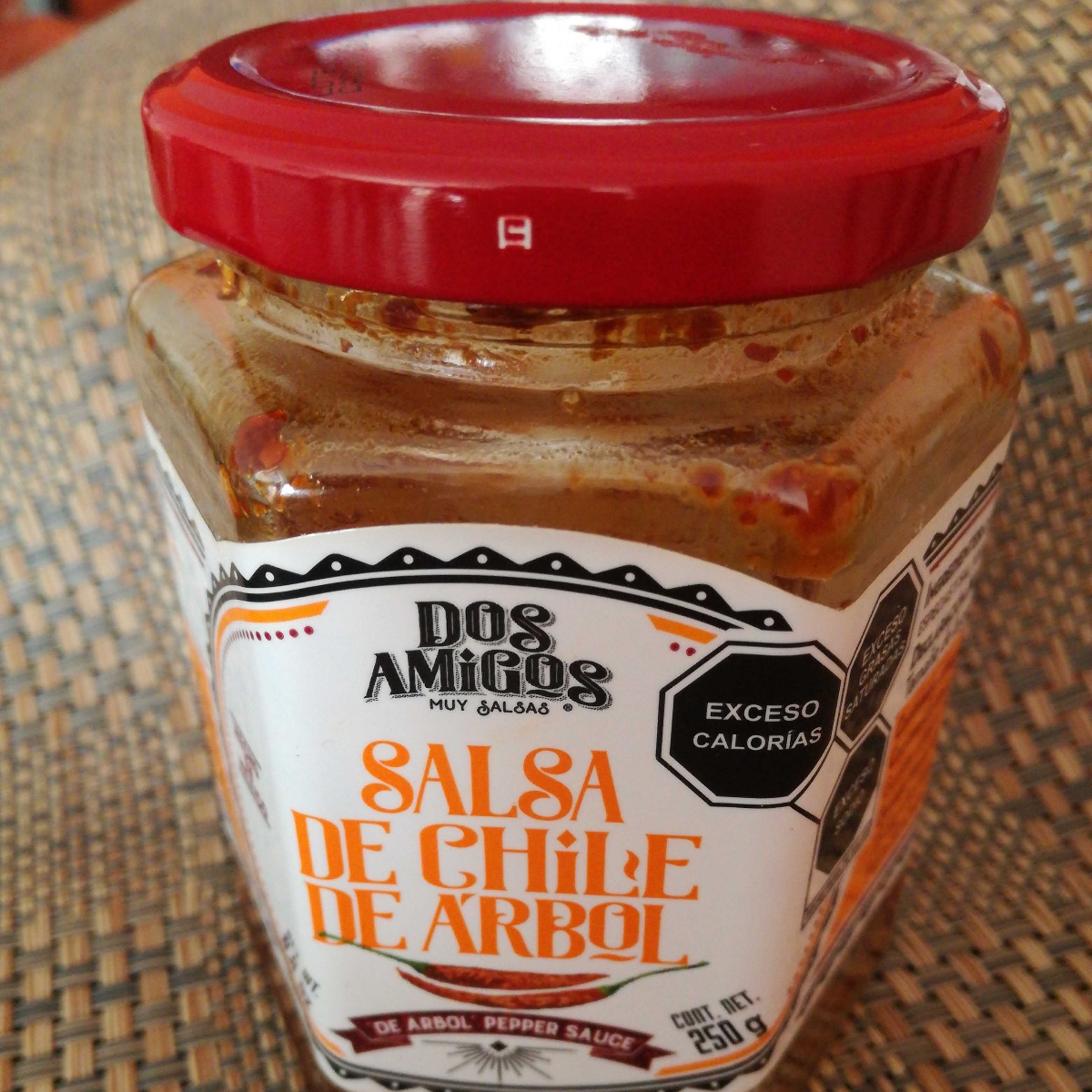 Salsa de chile de árbol from Dos amigos - Vegan Product Reviews ...