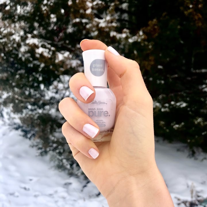 Sally Hansen Good. Kind. Pure Nail Polish - White Tea Review | abillion