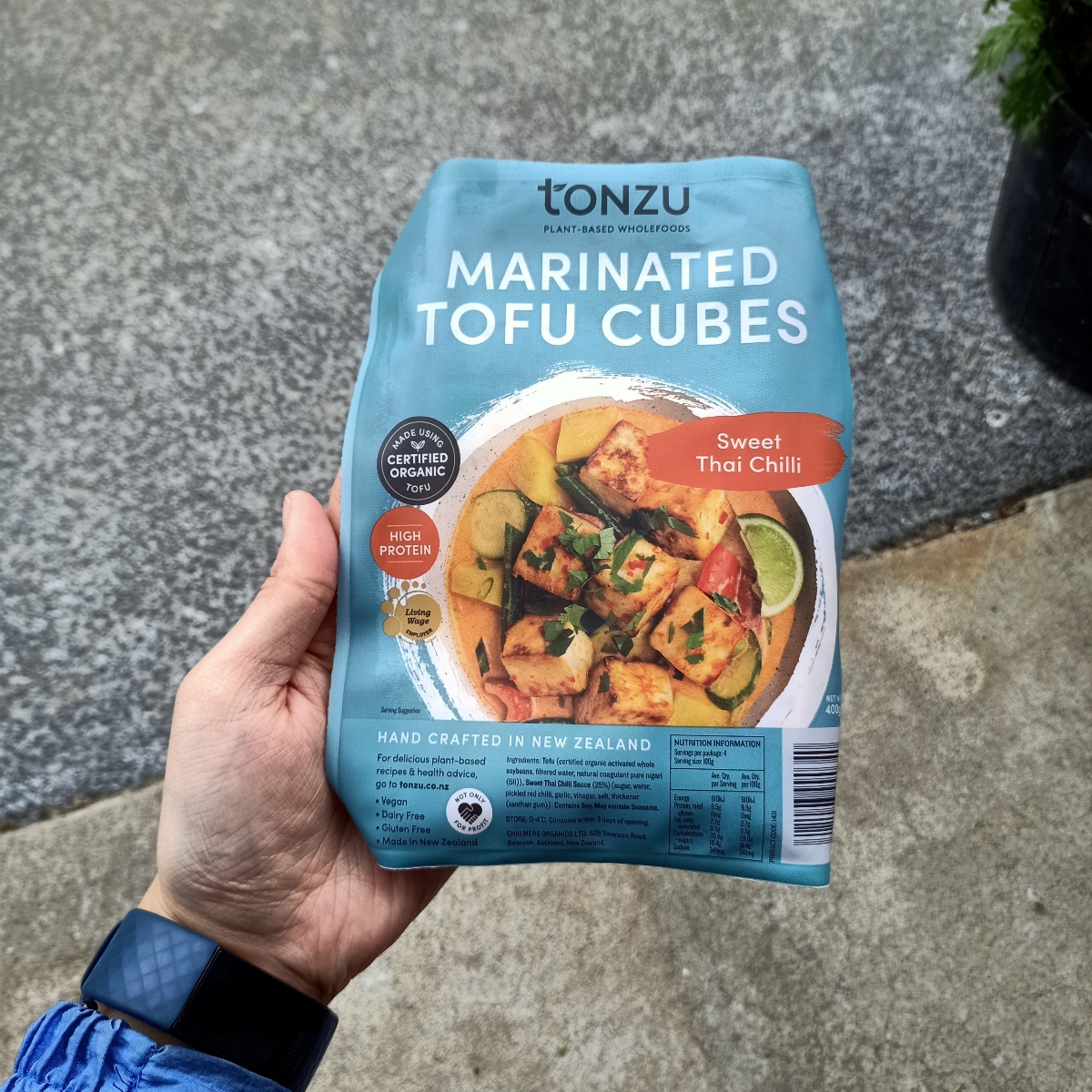 Marinated Tofu Cubes Sweet Thai Chilli from Tonzu - Vegan Product ...