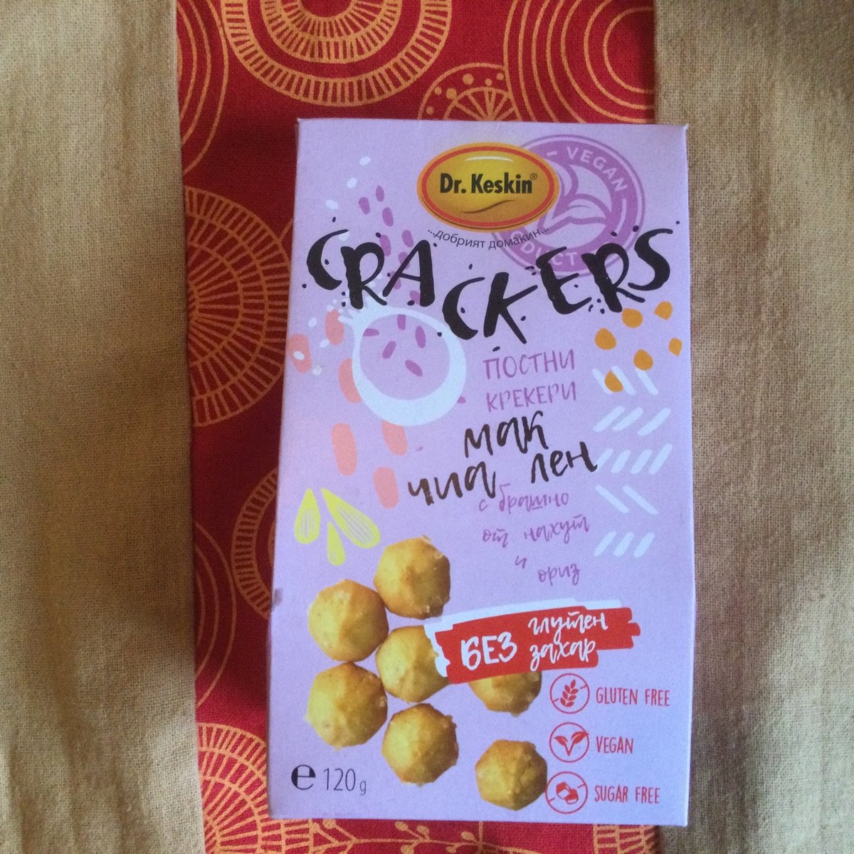 Vegan crackers from Dr. Keskin - Vegan Product Reviews & Ratings | abillion