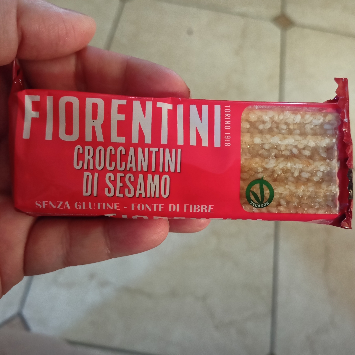 Croccantini di sesamo from Fiorentini - Vegan Product Reviews & Ratings ...