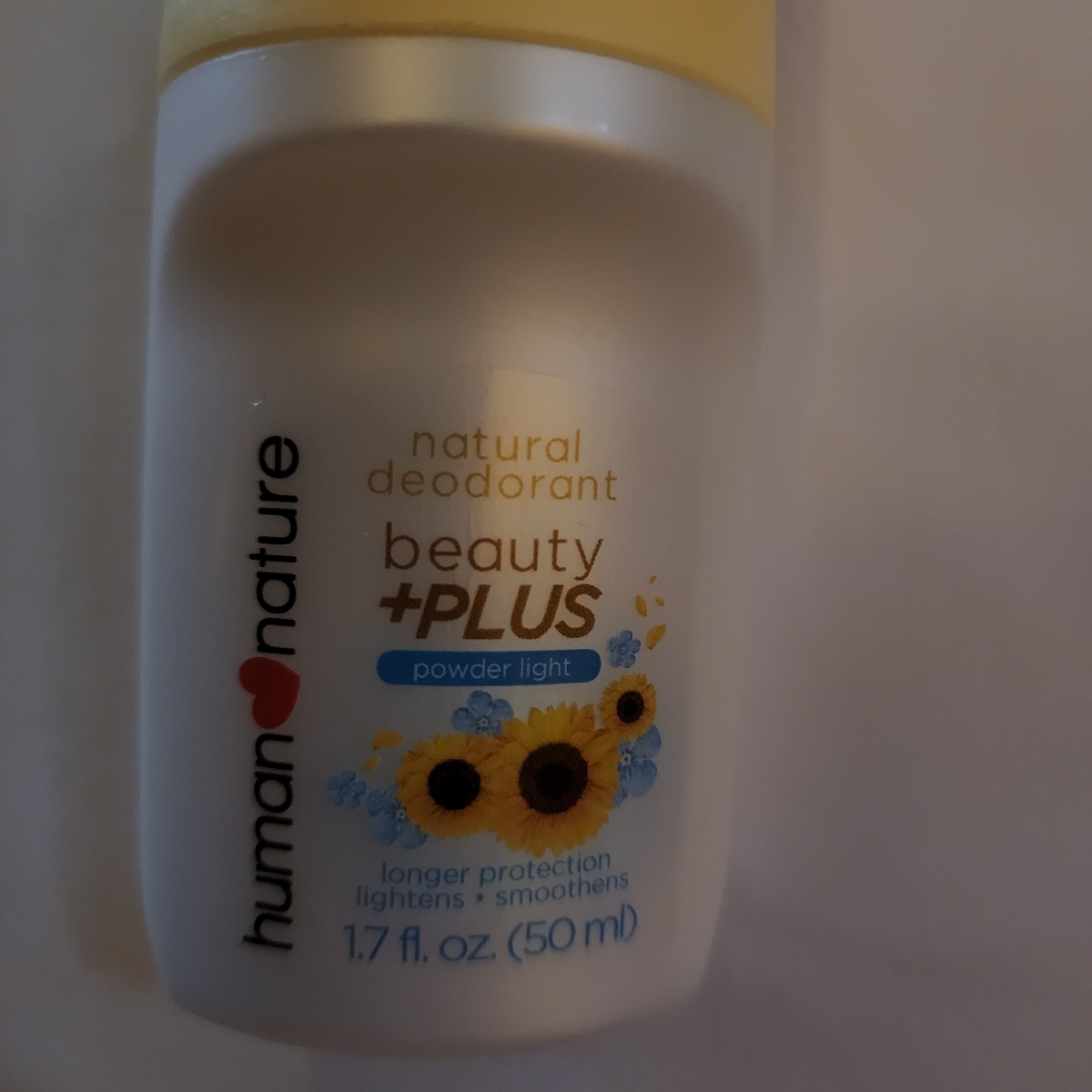 Natural Deodorant Beauty Plus Powder Light from Human Nature - Vegan ...