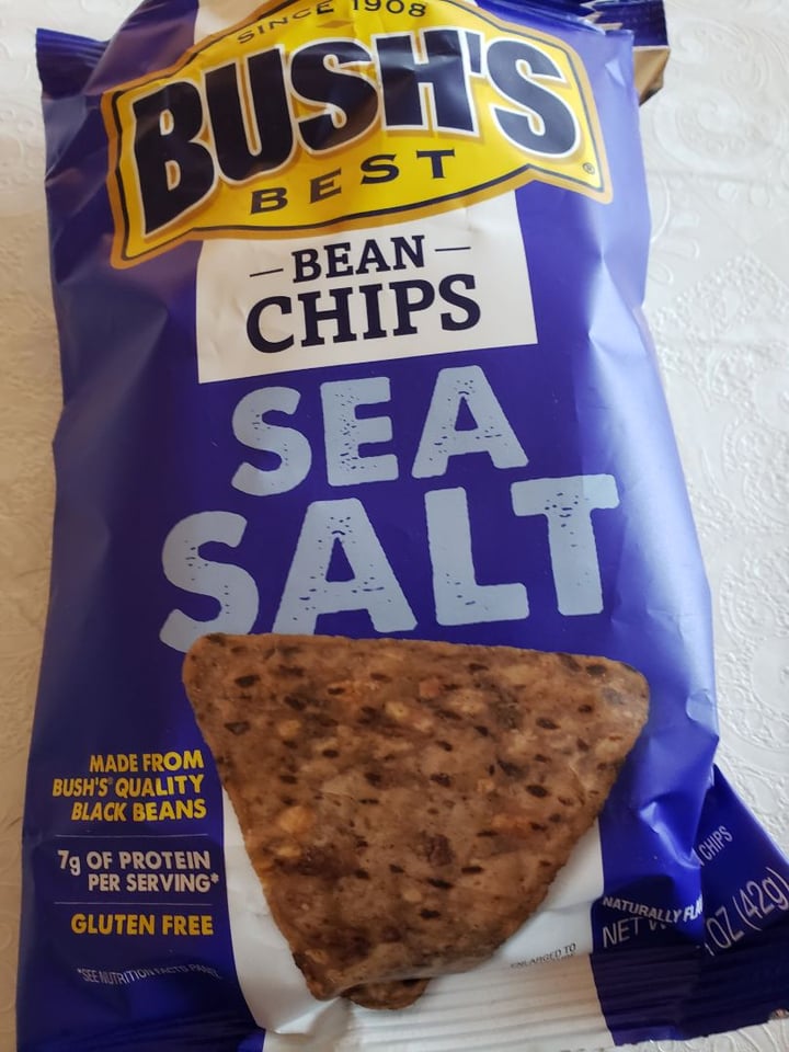 BUSH'S® Sea Salt Bean Chips Review | abillion