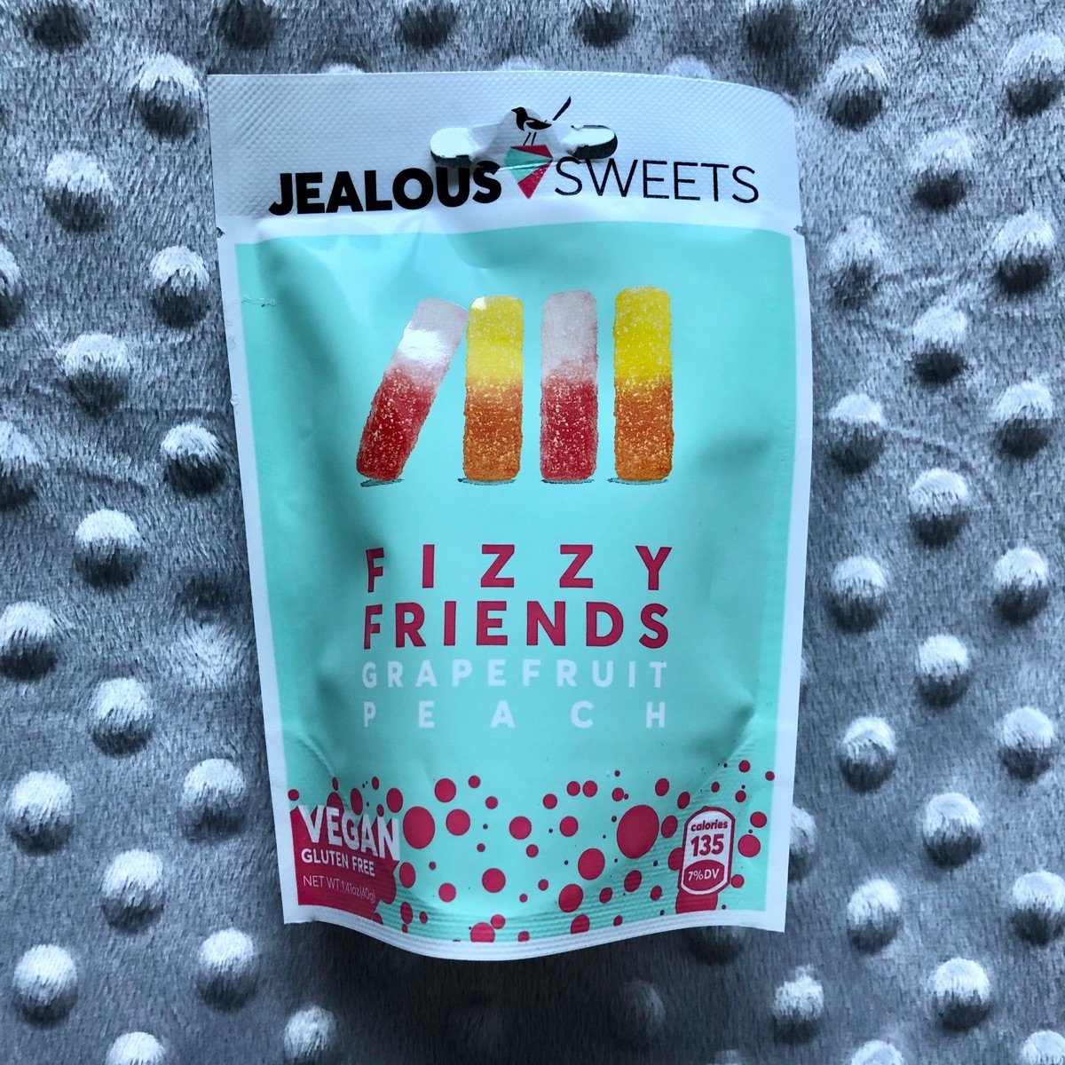 Fizzy Friends Grapefruit & Peach from Jealous Sweets - Vegan Product ...