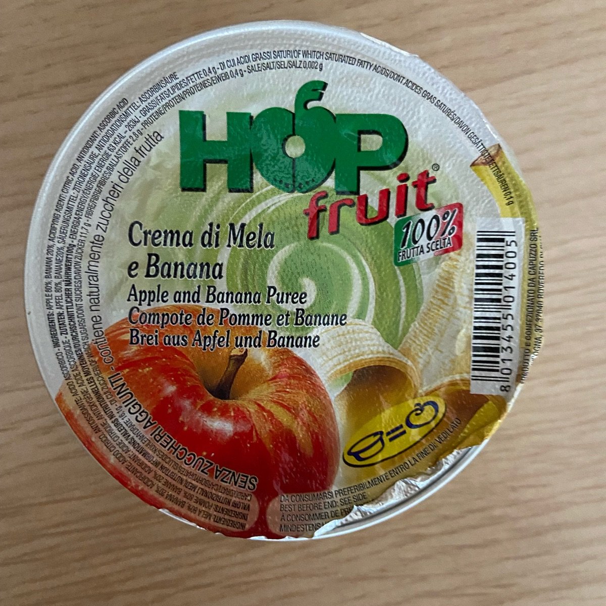 Crema Di Mela E Banana from Hop Fruit - Vegan Product Reviews & Ratings ...