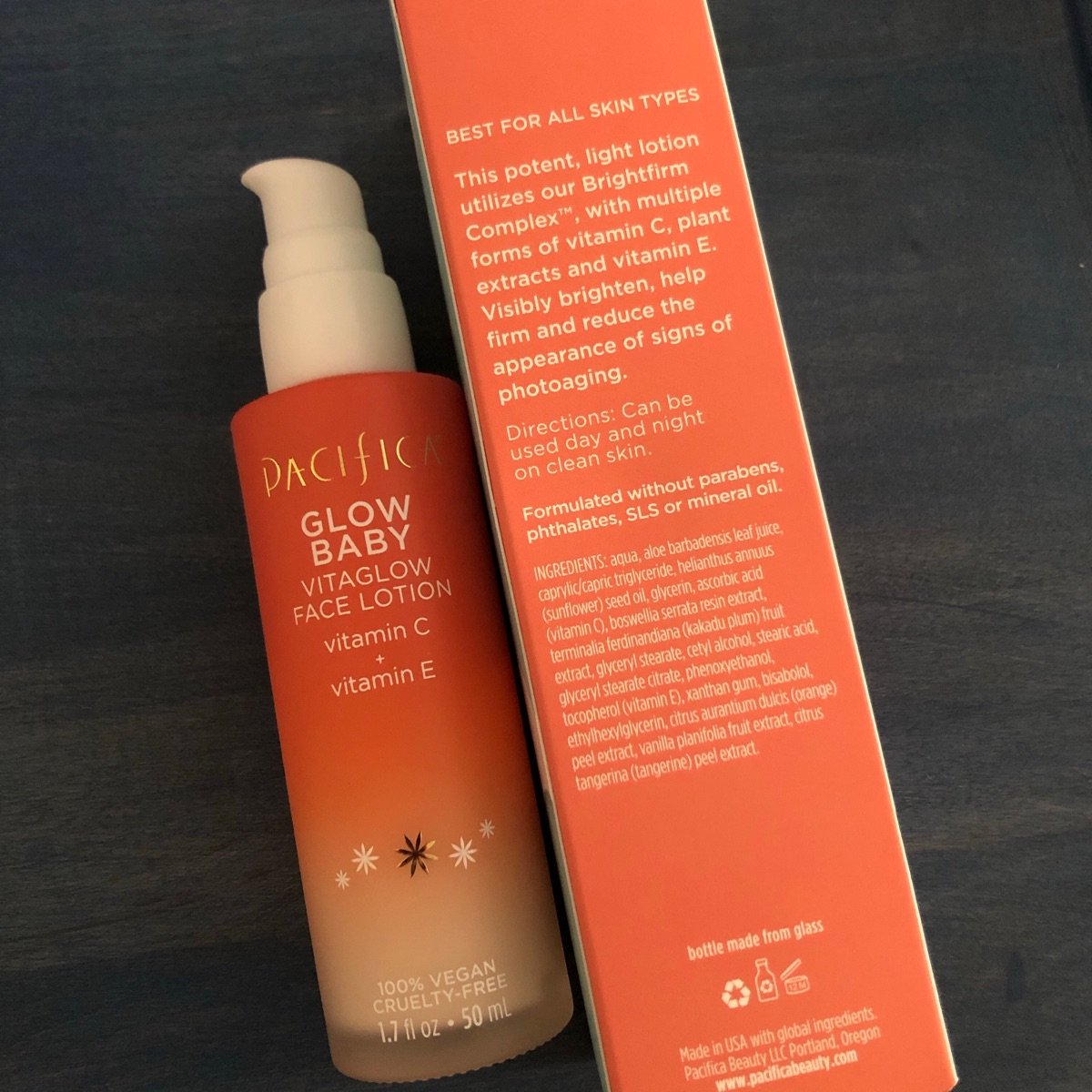 Glow Baby Face Lotion from Pacifica - Vegan Product Reviews & Ratings ...