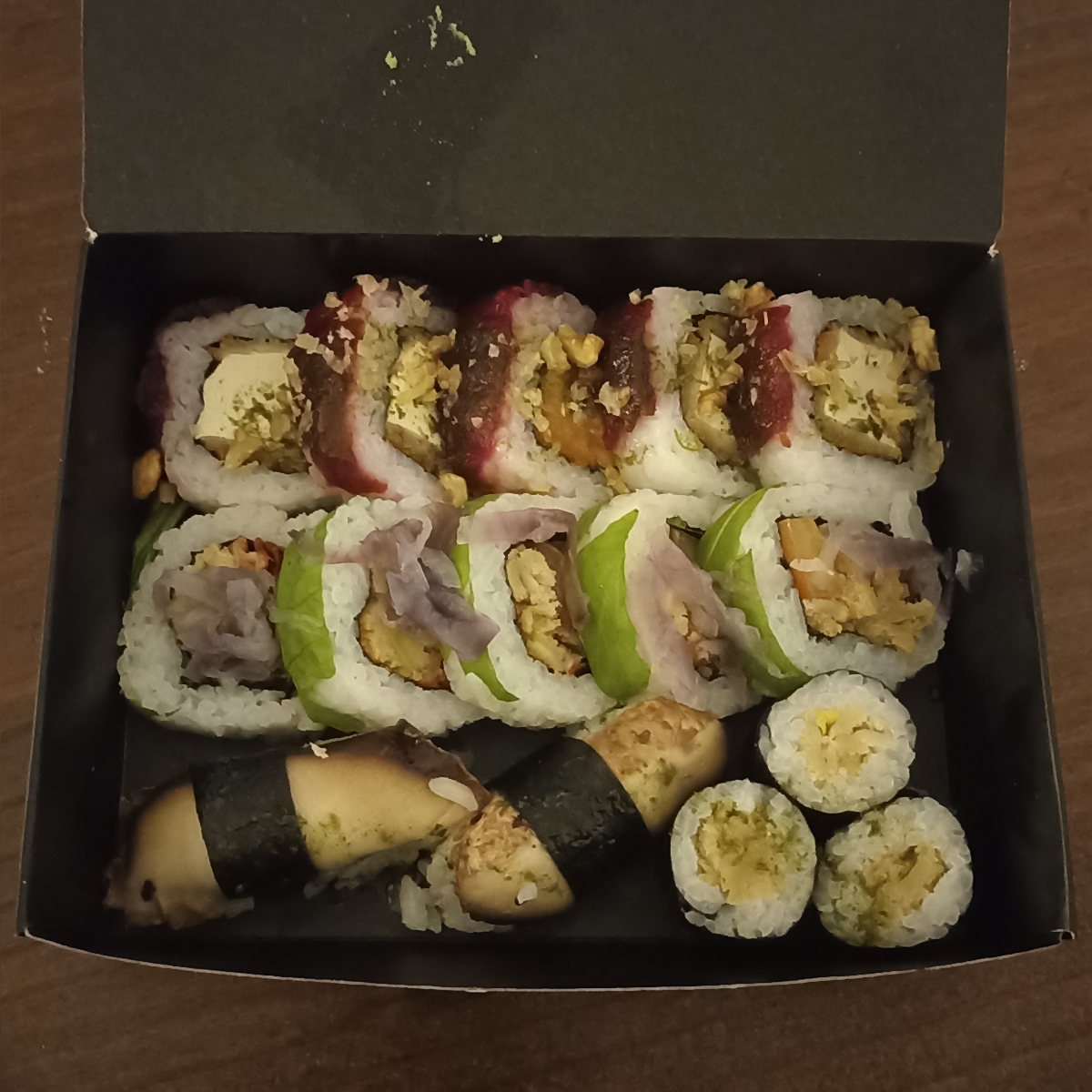 Combo Vegan X15 from Jiro sushi - Vegan Product Reviews & Ratings ...