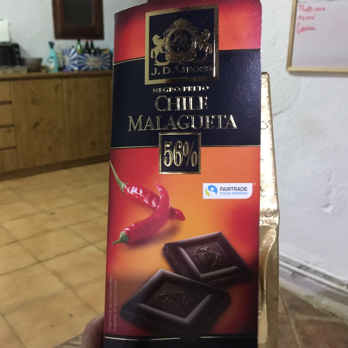Chocolate con pimienta from J. D. Gross - Vegan Product Reviews ...