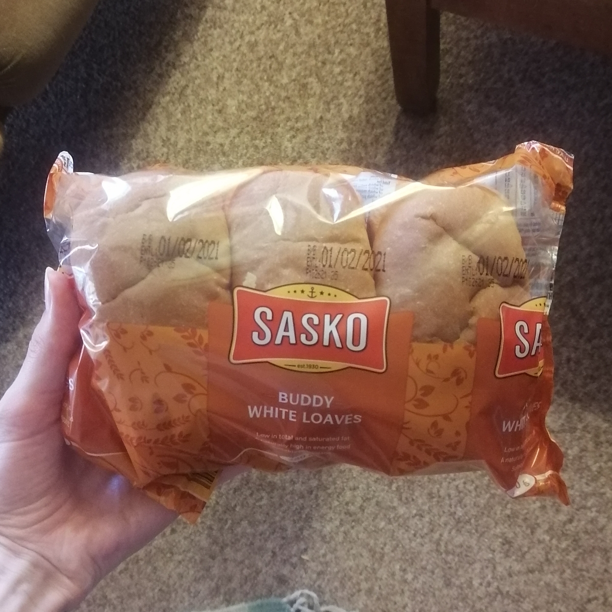 Buddy White Loaves from Sasko - Vegan Product Reviews & Ratings | abillion