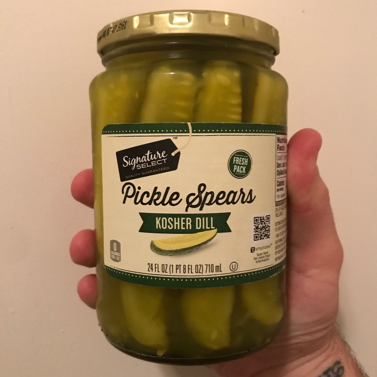 Kosher Dill Pickle Spears from Signature Select - Vegan Product Reviews ...