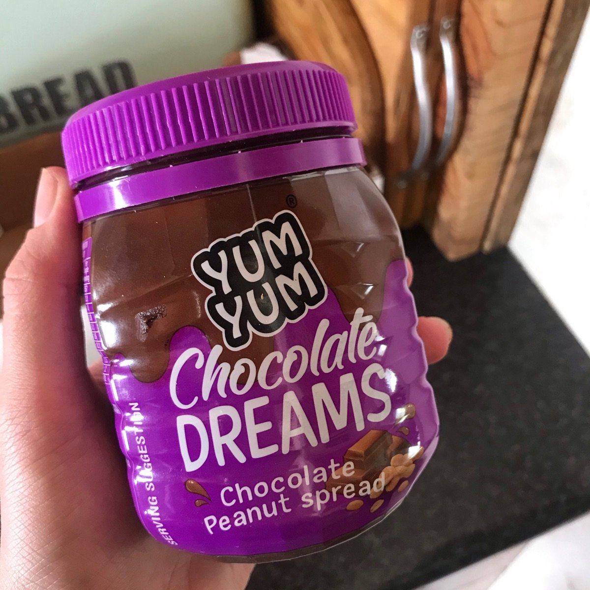 Chocolate peanut spread from Yum yum chocolate dreams - Vegan Product ...