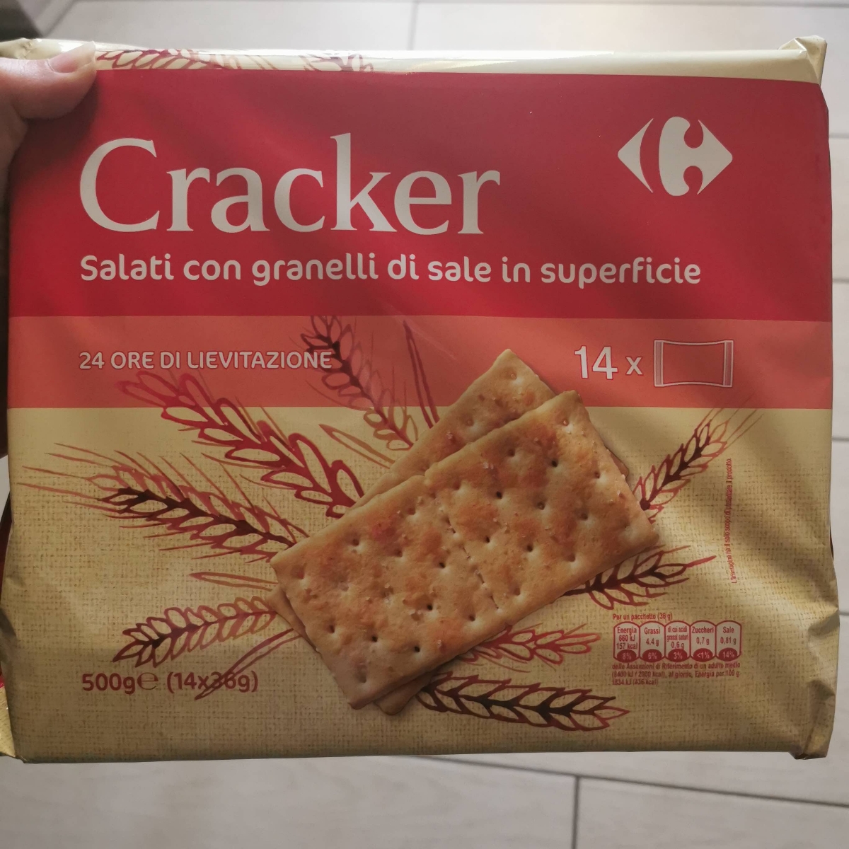 Cracker Salati from Carrefour - Vegan Product Reviews & Ratings | abillion