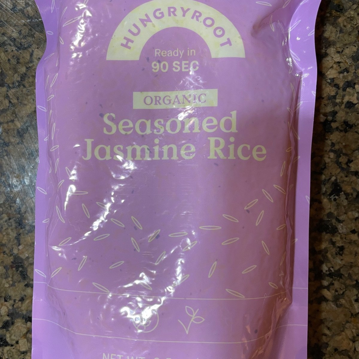 Organic seasoned jasmine rice from HungryRoot - Vegan Product Reviews ...