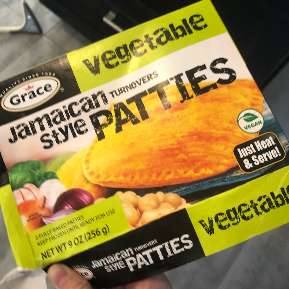 Jamaican Turnovers Style Patties Vegetable from Grace - Vegan Product ...