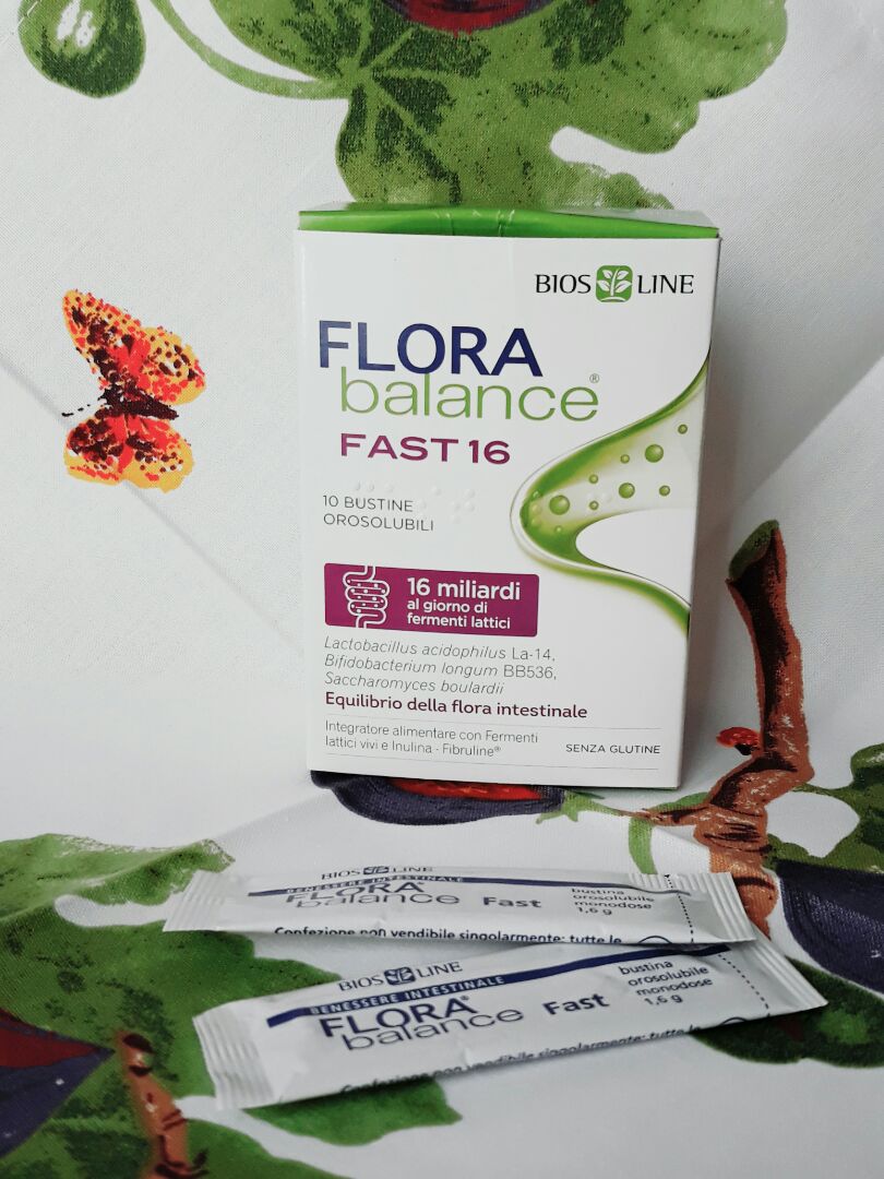 Fermenti lattici Flora Balance fast 16 from Bios Line - Vegan Product ...
