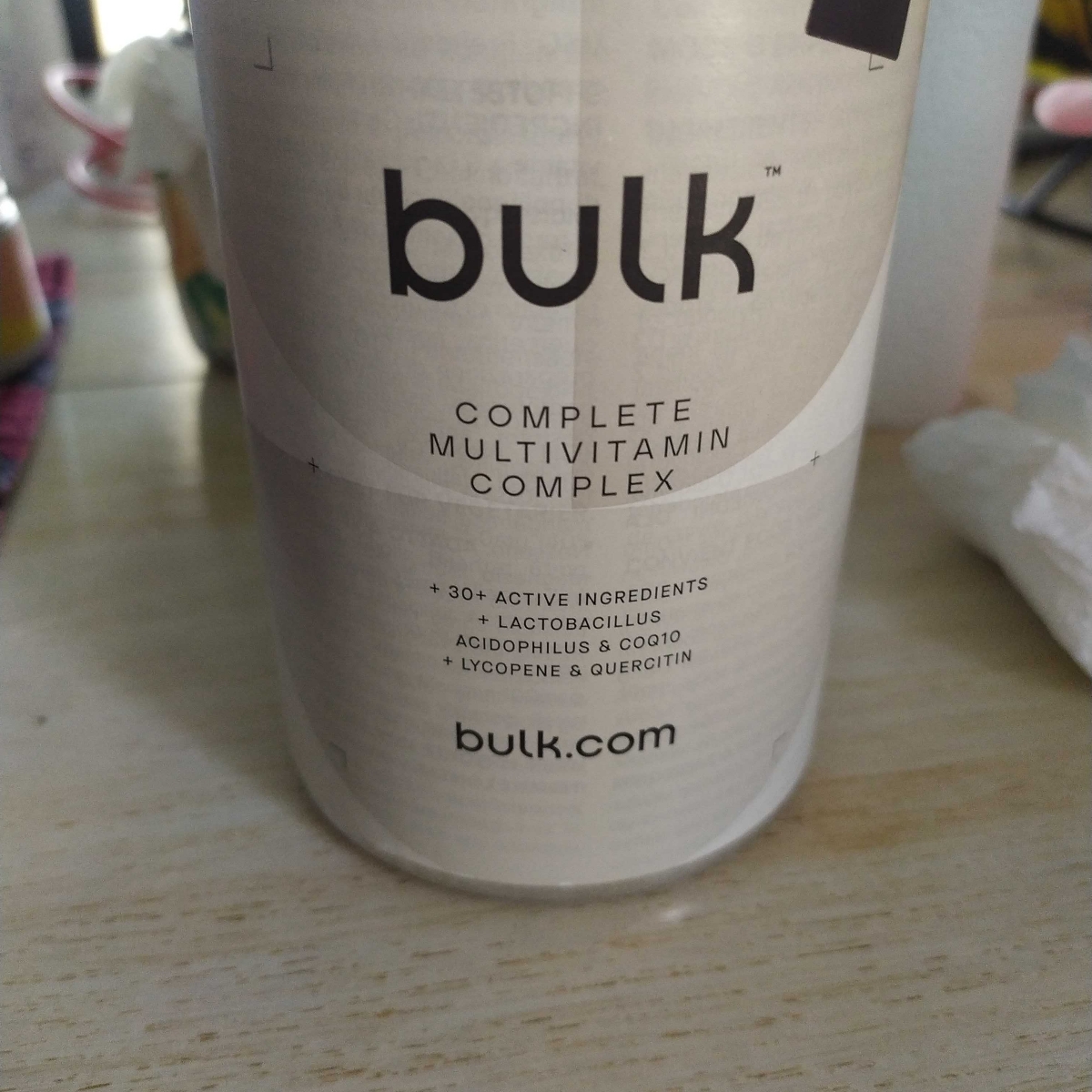 Complete Multivitamin Complex from Bulk.com - Vegan Product Reviews ...