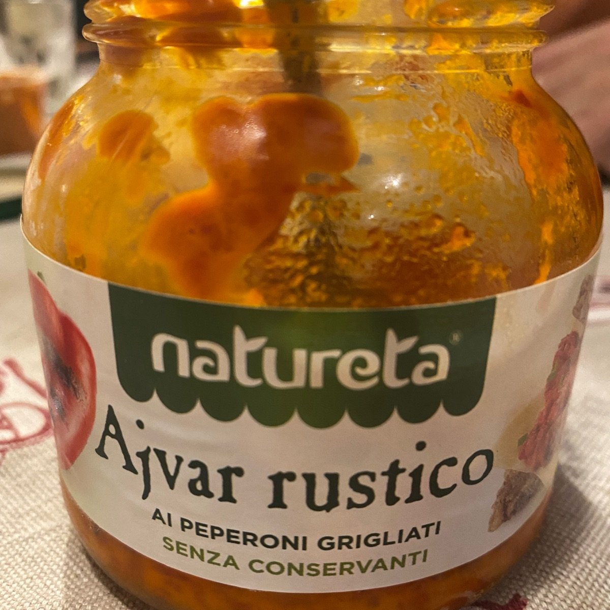 ajvar rustico Ai peperoni grigliati from Natureta - Vegan Product ...