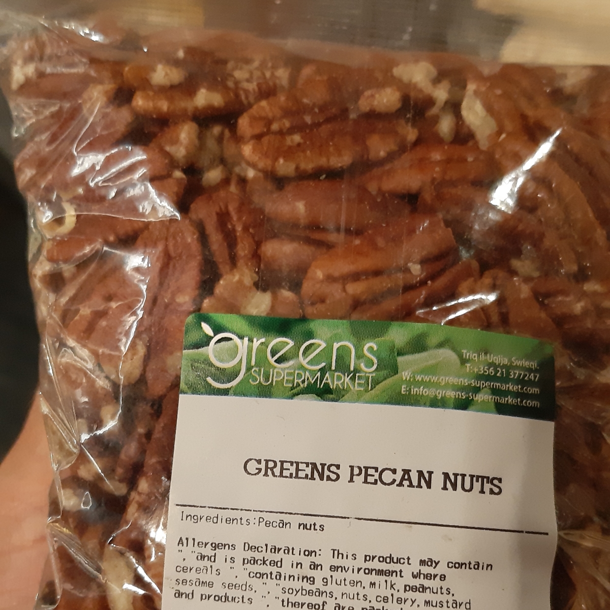 Pecan Nuts from Greens Supermarket - Vegan Product Reviews & Ratings ...