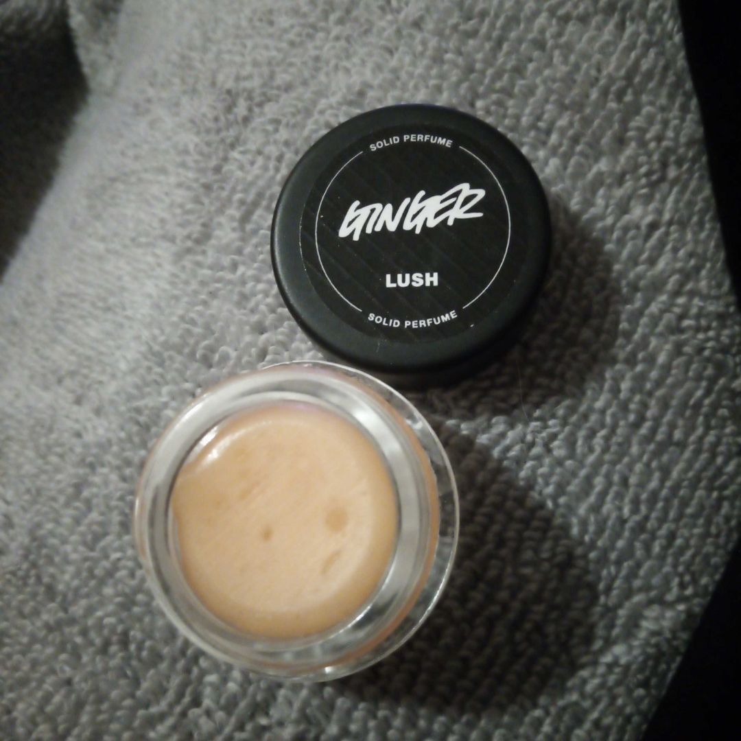 Ginger Solid Fragrance from LUSH Fresh Handmade Cosmetics - Vegan ...