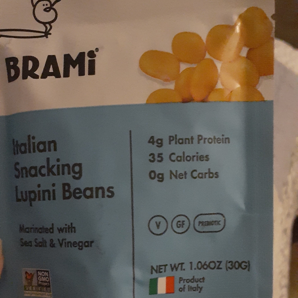 Italian Snacking Lupini Beans from Brami - Vegan Product Reviews ...