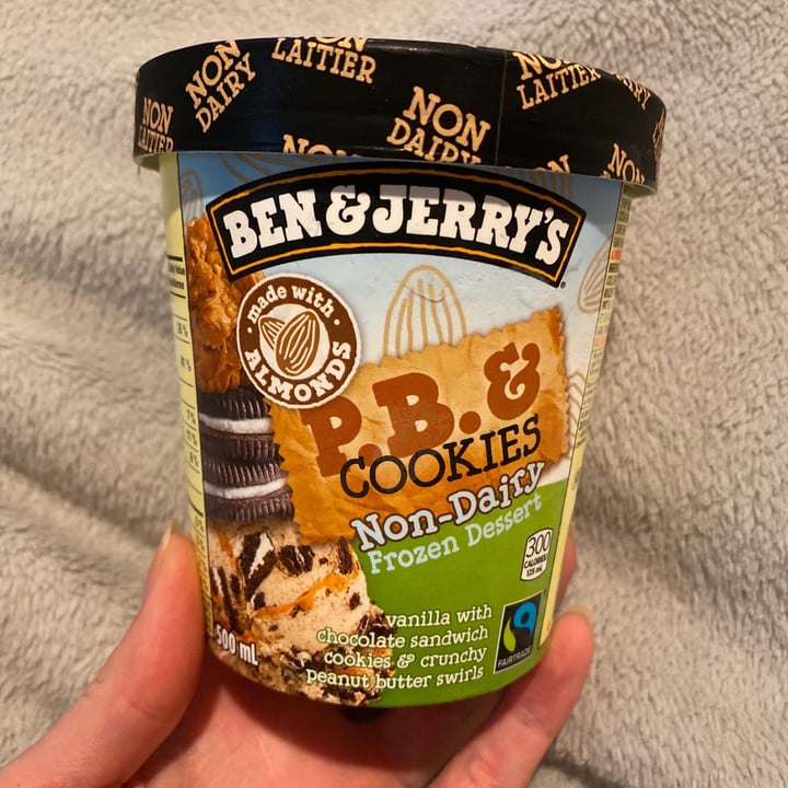 Ben & Jerry's P.B. & Cookies Non-Dairy Frozen Dessert Review | abillion