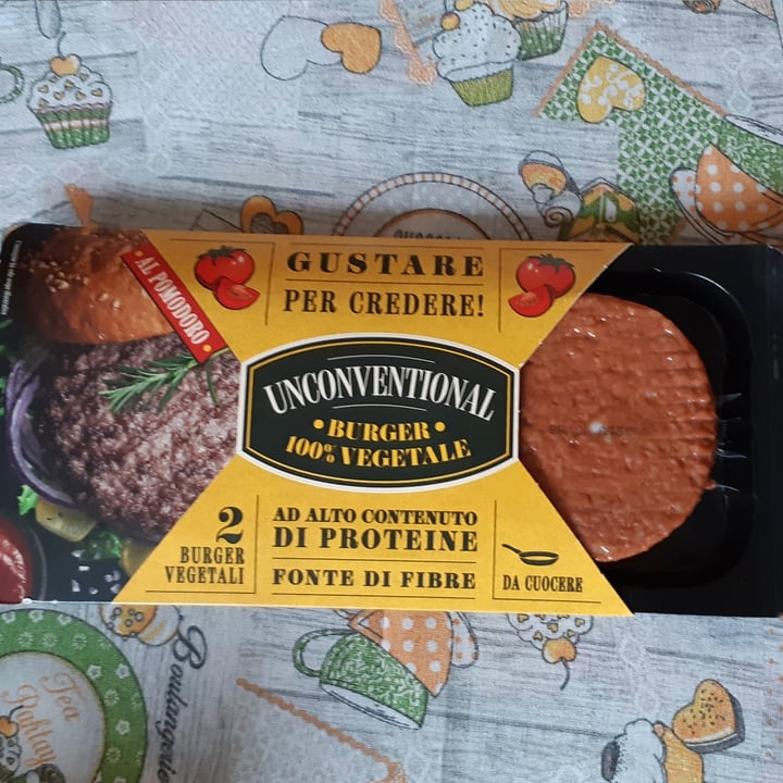 Unconventional Burger Vegetale Al Pomodoro - Tomato Burger Review ...