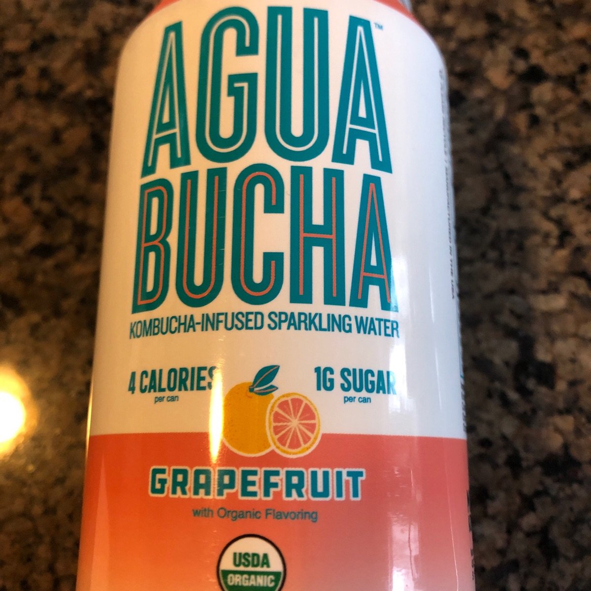 Grapefruit kombucha-infused sparkling water from Agua bucha - Vegan Product Reviews & Ratings ...
