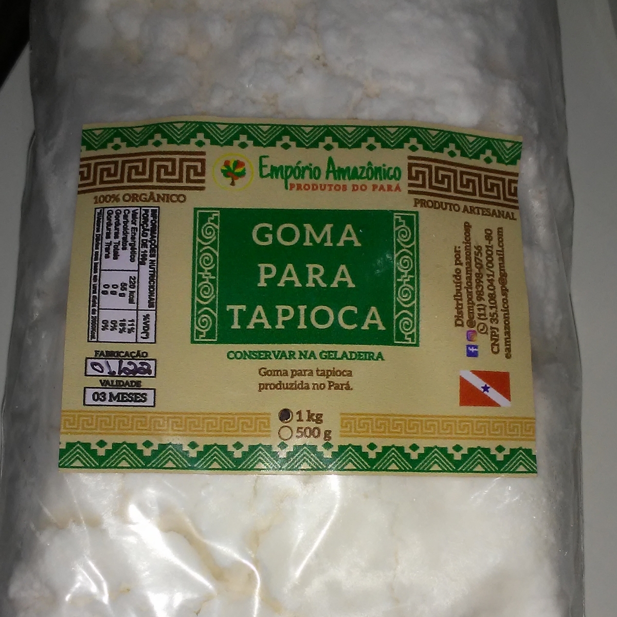 Goma Para Tapioca from Emporio amazônico - Vegan Product Reviews ...