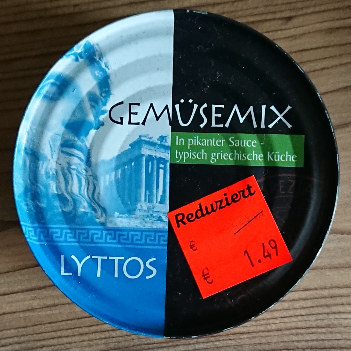 Gemüsemix in pikanter Sauce from Lyttos - Vegan Product Reviews ...