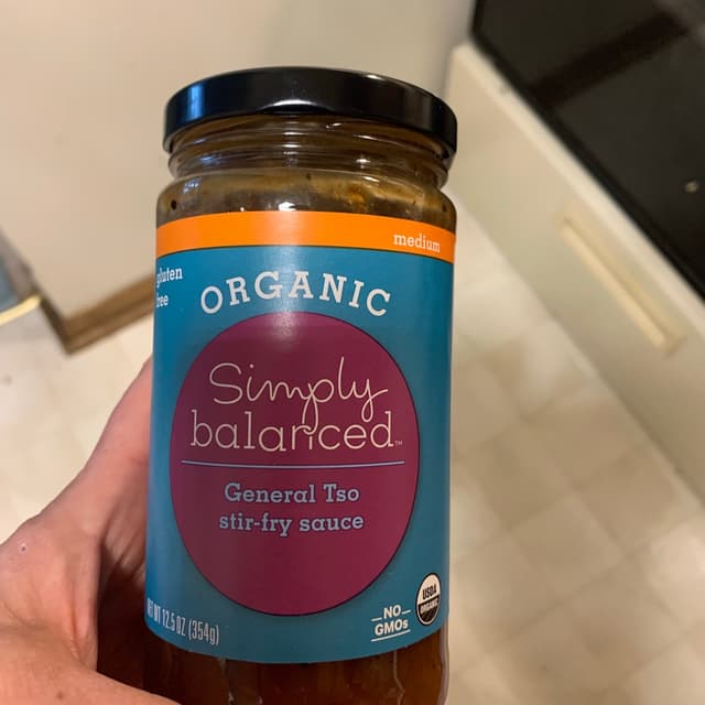 Simply Balanced TSO Stir Fry Sauce from Simply Balanced - Vegan Product ...