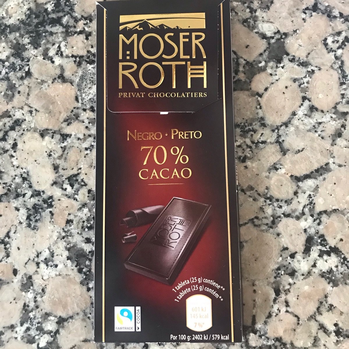 Moser Roth chocolate 70% from ALDI - Vegan Product Reviews & Ratings ...