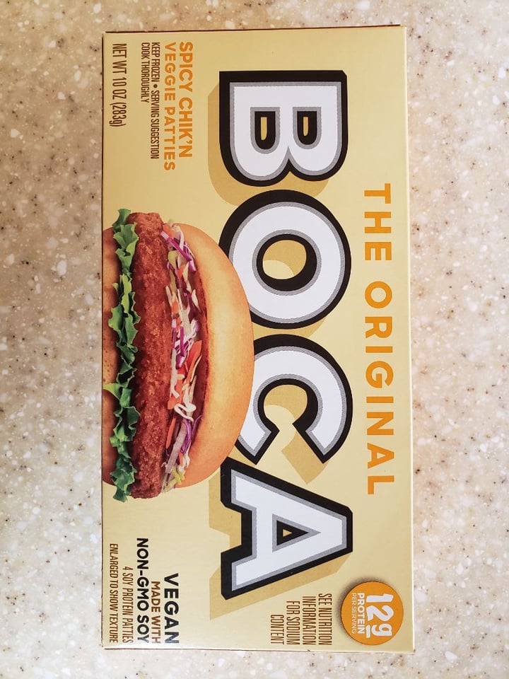 BOCA Spicy Chik’n Veggie Patties Review | abillion