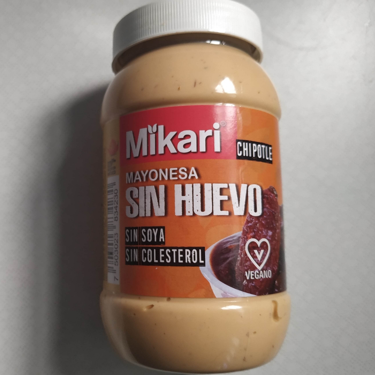 Mayonesa sin huevo chipotle from Mikari - Vegan Product Reviews ...