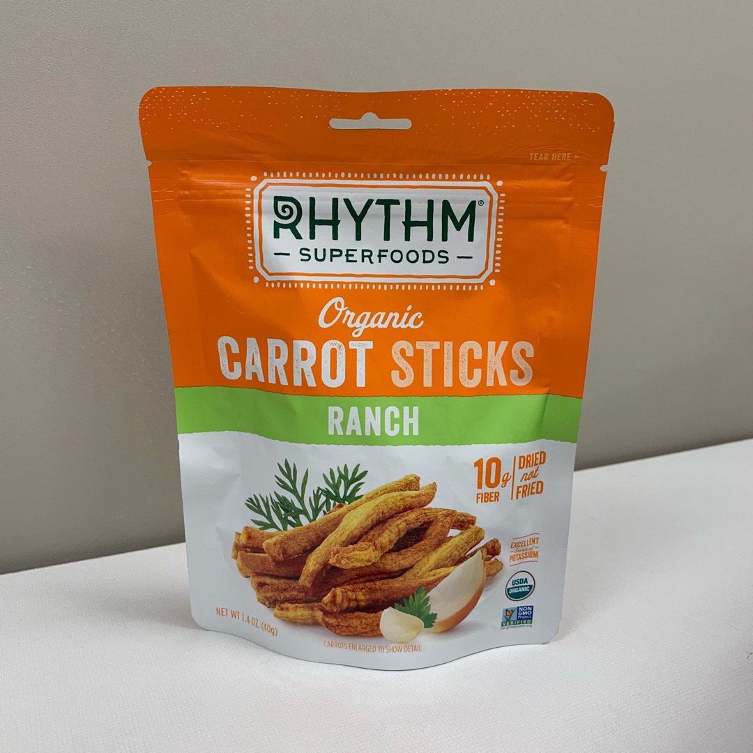Organic Carrot Sticks Ranch from Rhythm Superfoods - Vegan Product ...