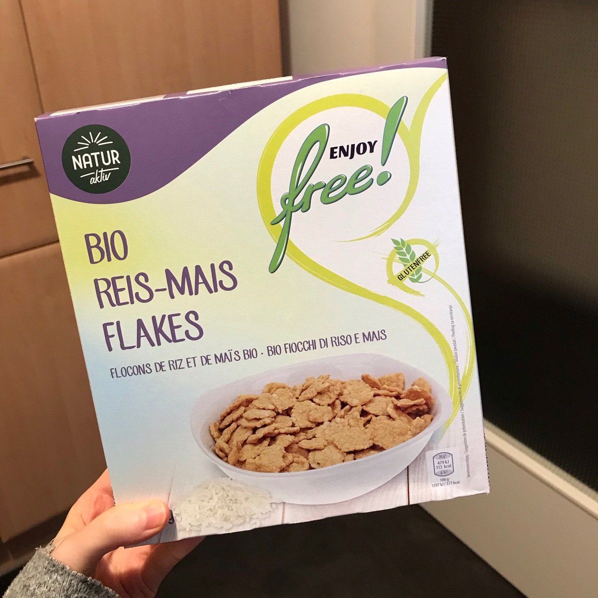 rice corn flakes from Natur Aktiv - Vegan Product Reviews & Ratings ...