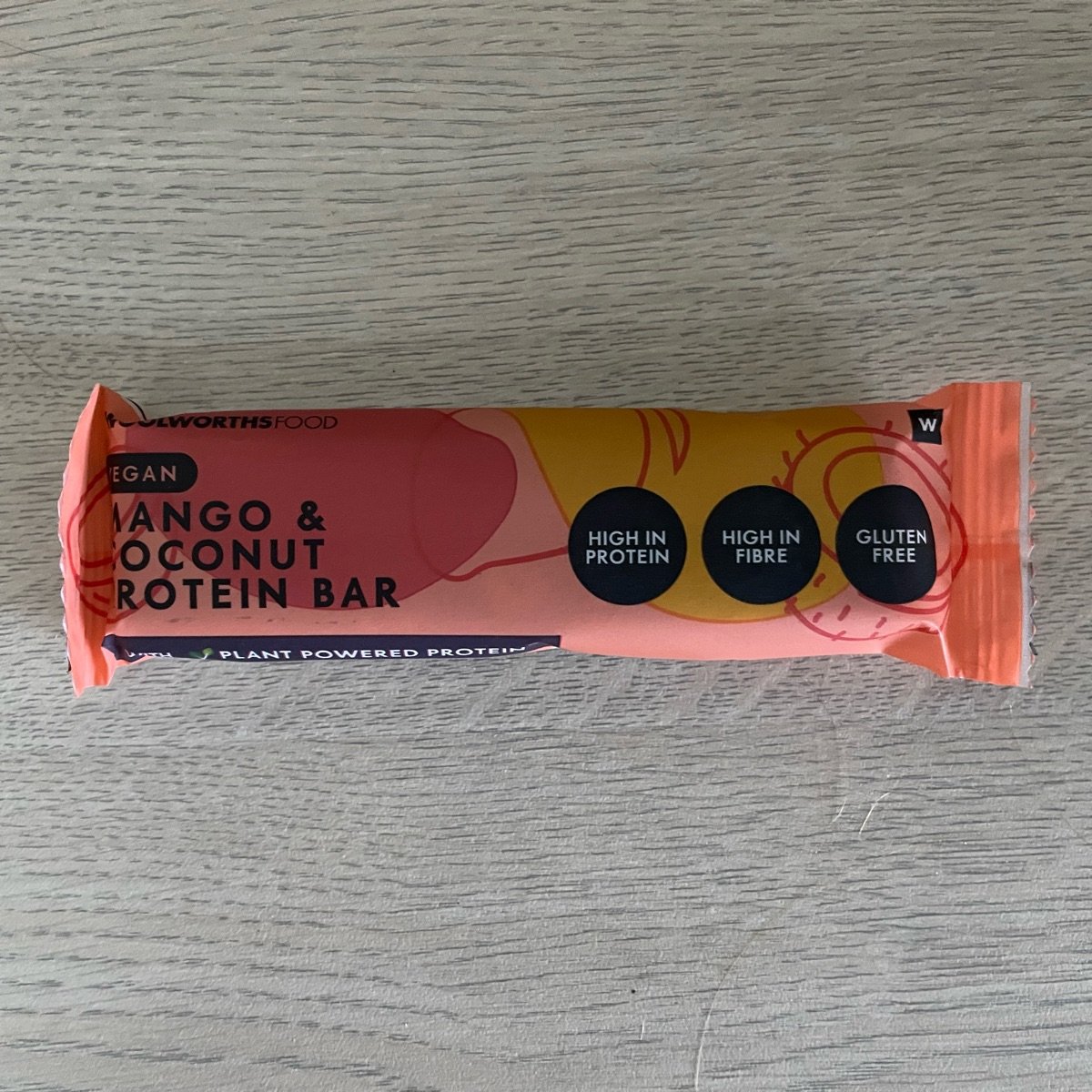 Mango & Coconut Protein Bar from Woolworths Food - Vegan Product ...