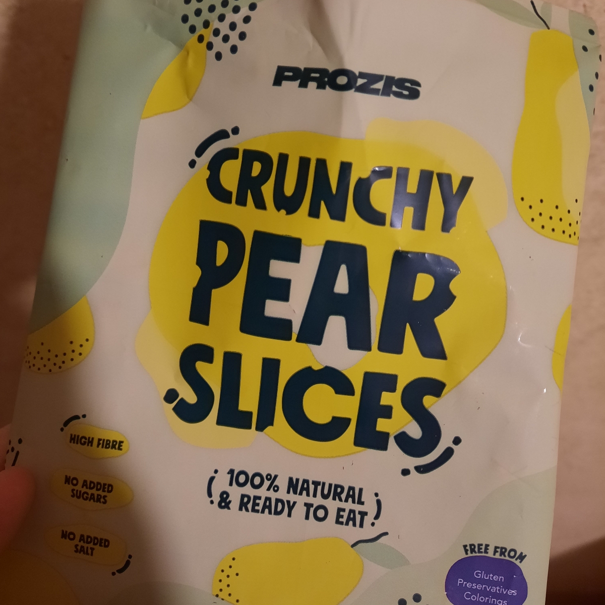 Crunchy pear slices from Prozis - Vegan Product Reviews & Ratings ...