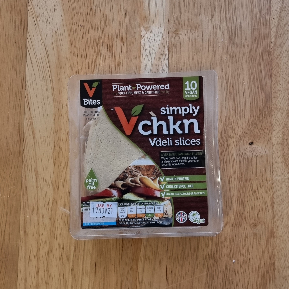Chkn Deli Slices (Chicken style) from VBites - Vegan Product Reviews ...