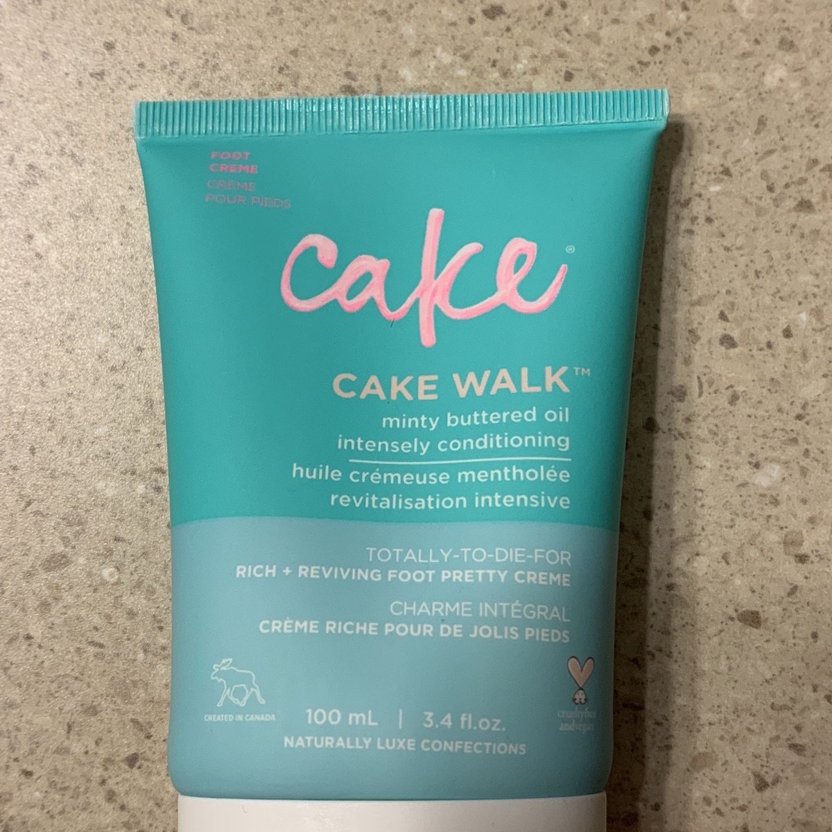 Cake Walk foot cream from Cake Beauty - Vegan Product Reviews & Ratings ...