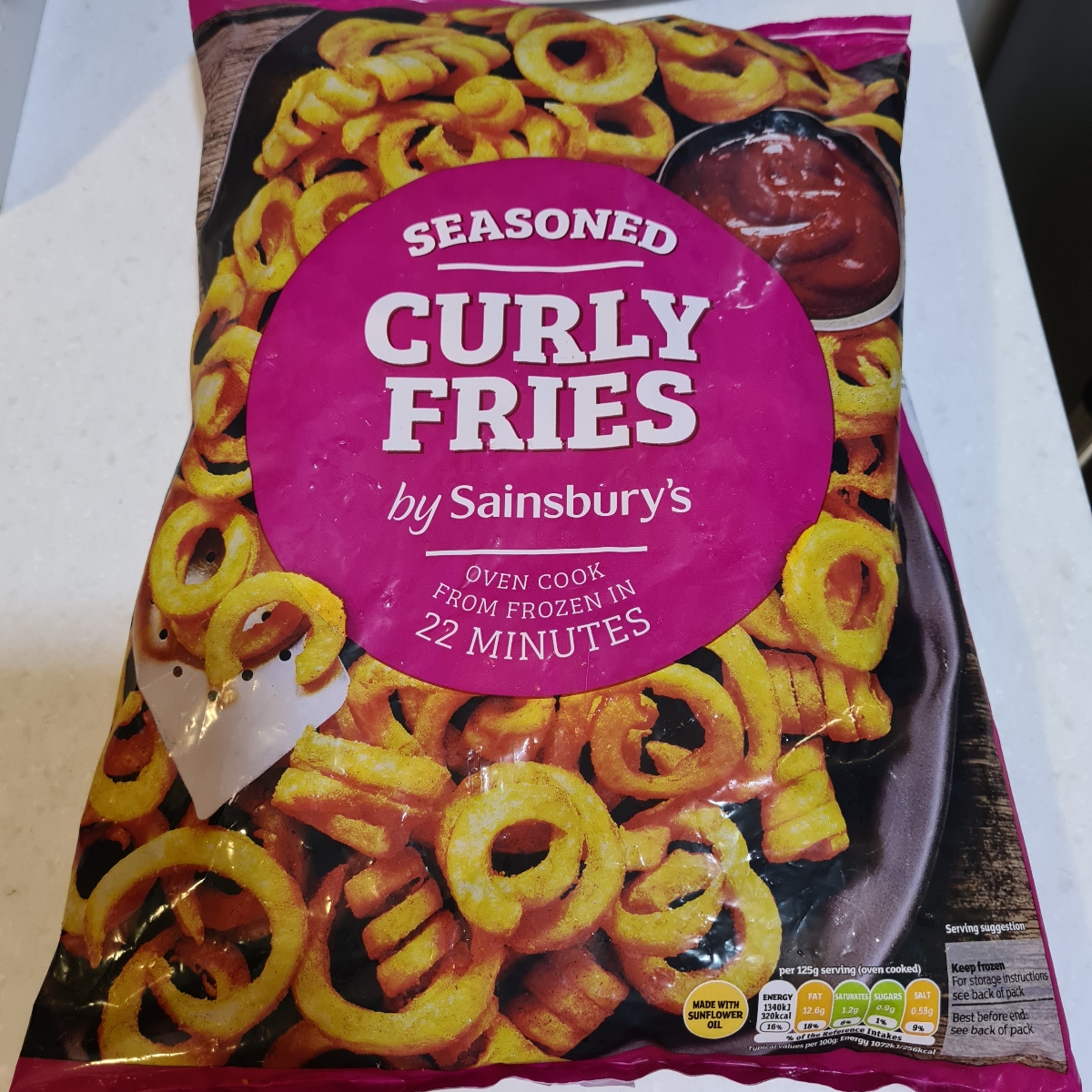 Seasoned Curly Fries from Sainsbury's - Vegan Product Reviews & Ratings ...