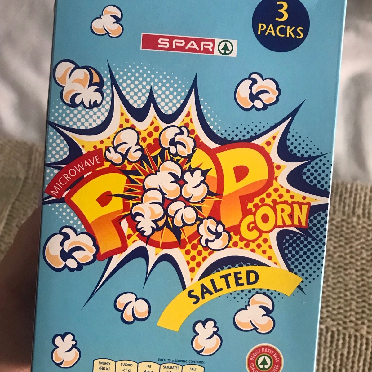 Microwave popcorn from Spar - Vegan Product Reviews & Ratings | abillion