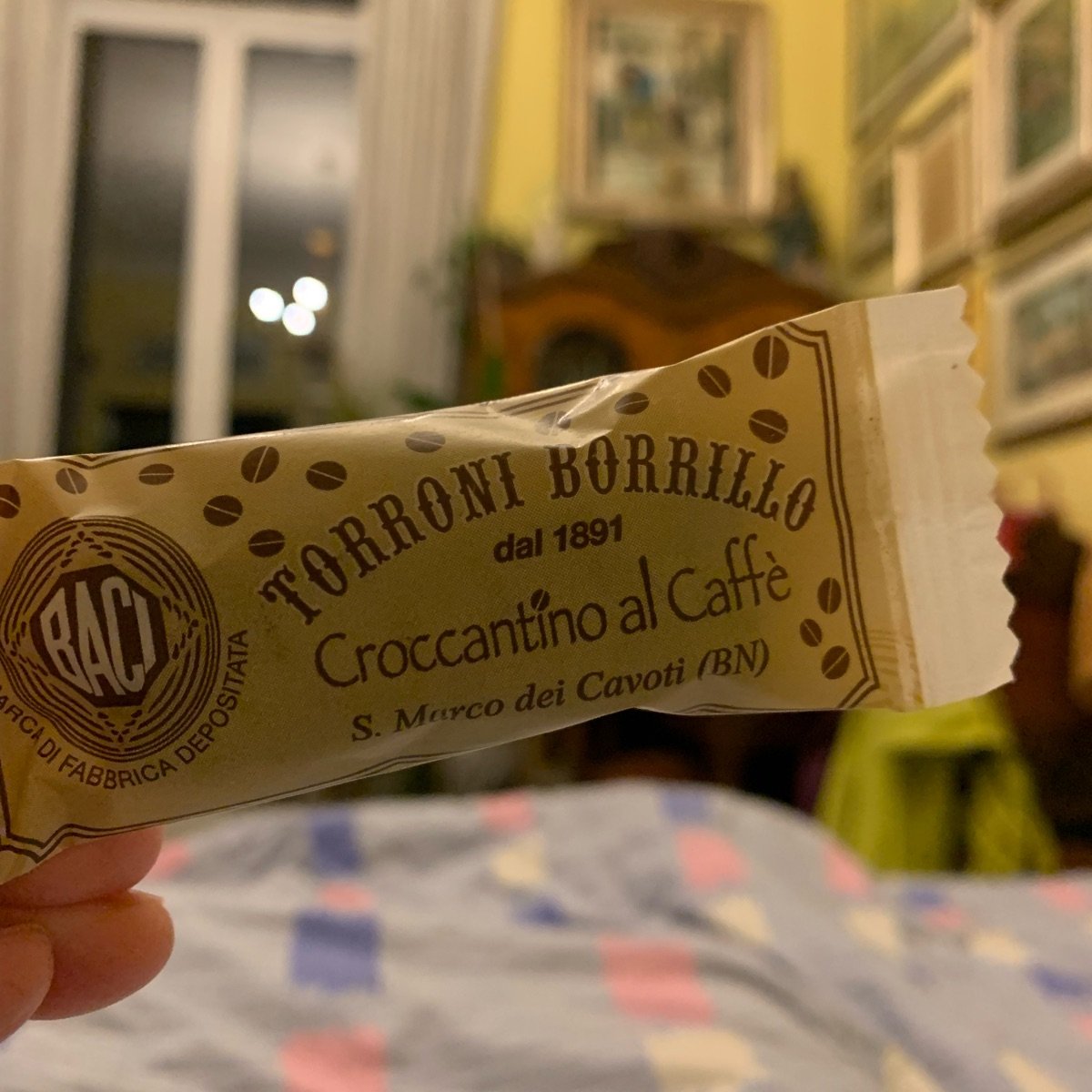 croccantino al caffe’ from Torroni Baci - Vegan Product Reviews ...
