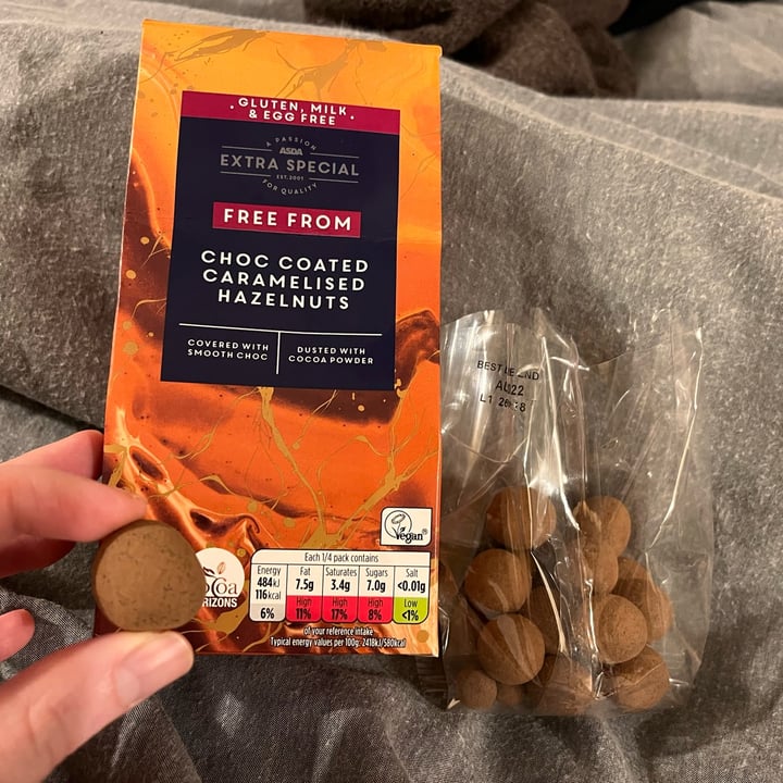 ASDA Extra Special Choc Coated Caramelised Hazelnuts Review | abillion