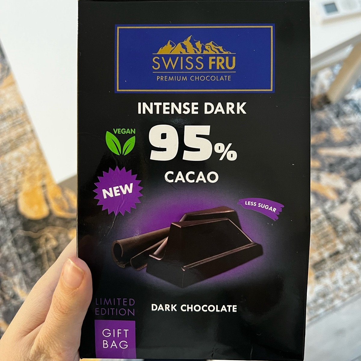Dark Chocolate from SWISS FRU - Vegan Product Reviews & Ratings | abillion