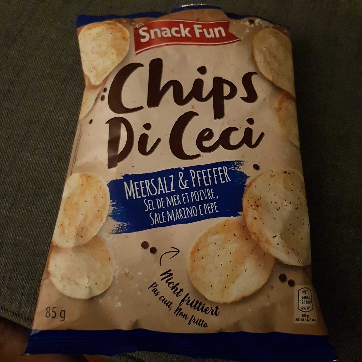 Chips Di Ceci from Snack fun - Aldi - Vegan Product Reviews & Ratings ...