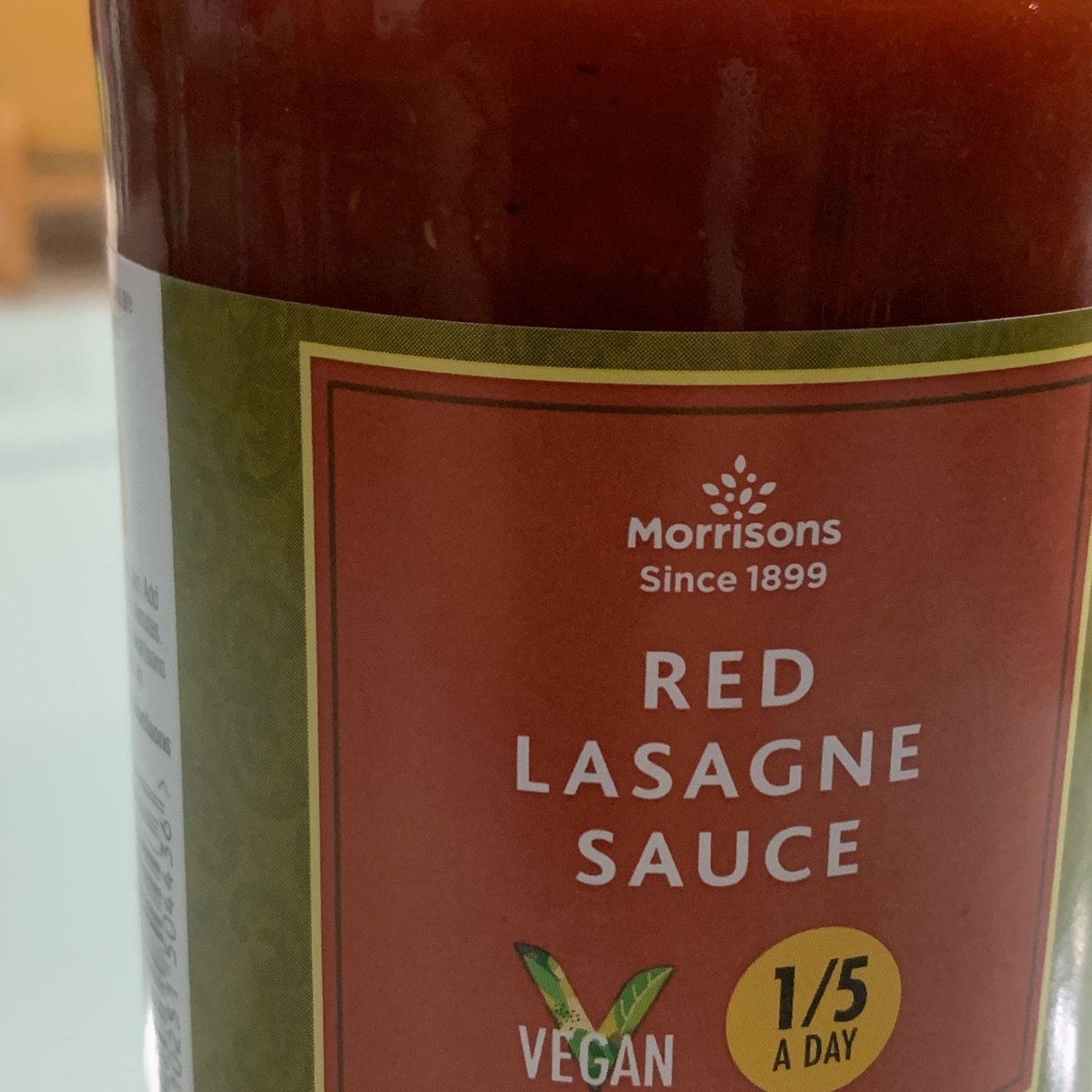 Morrisons Morrisons Red Lasagne Sauce 评价 | abillion