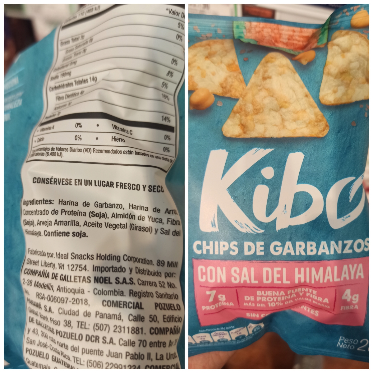 Kibo Chips De Garbanzo from Kibo - Vegan Product Reviews & Ratings ...